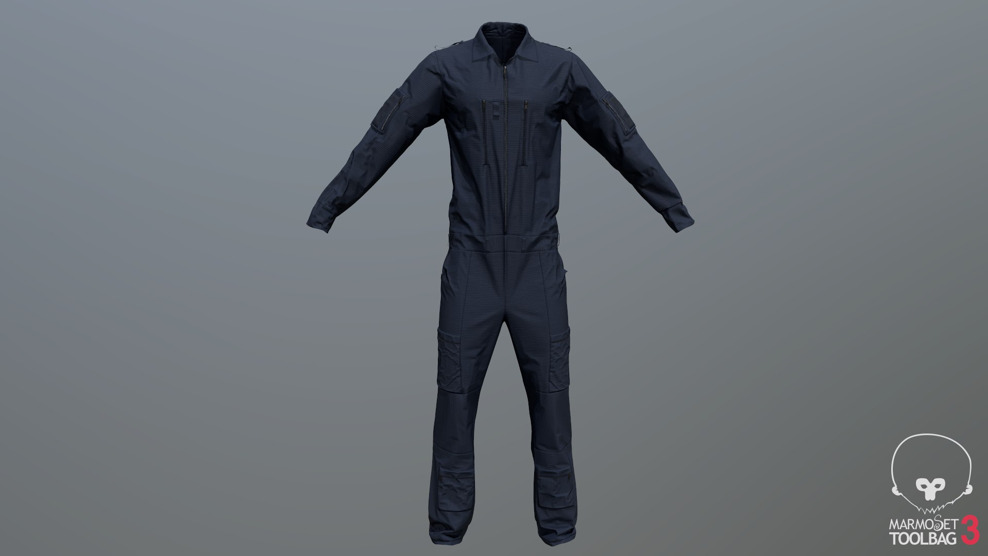 Helicopter Flight Suit 2 3D Model - TurboSquid 2021683