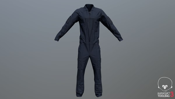 Helicopter Flight Suit 2 3D model - TurboSquid 2021683