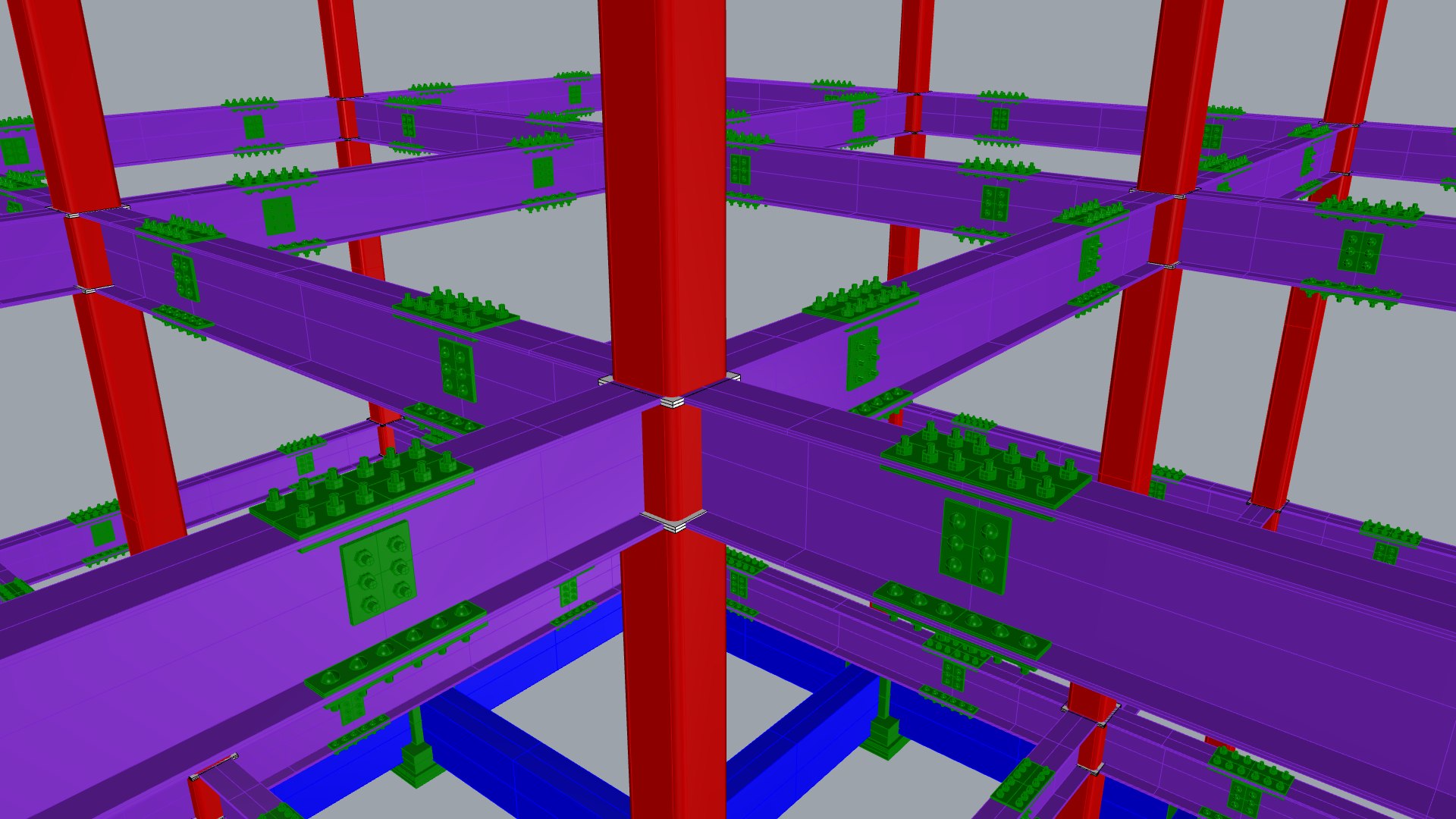 3D Steel Building - TurboSquid 2047290