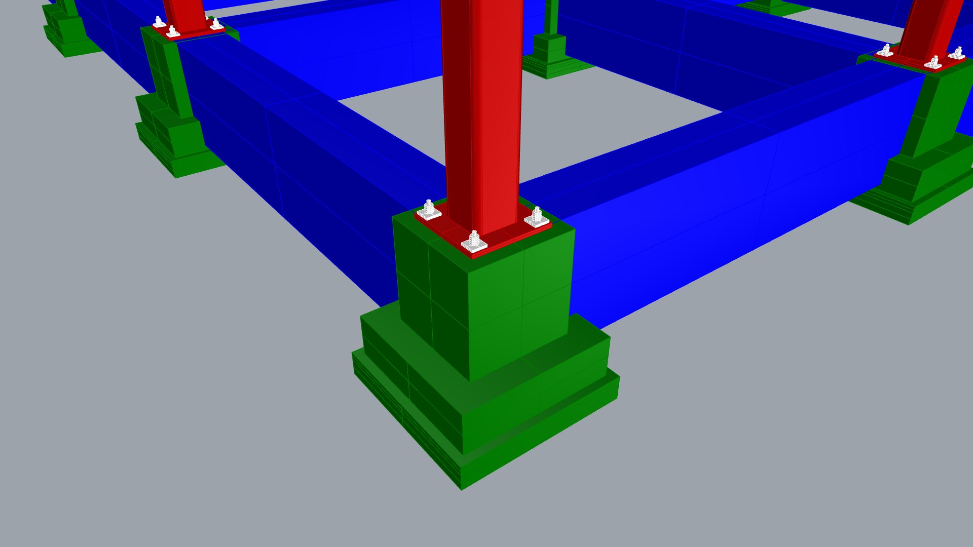 3D Steel Building - TurboSquid 2047290