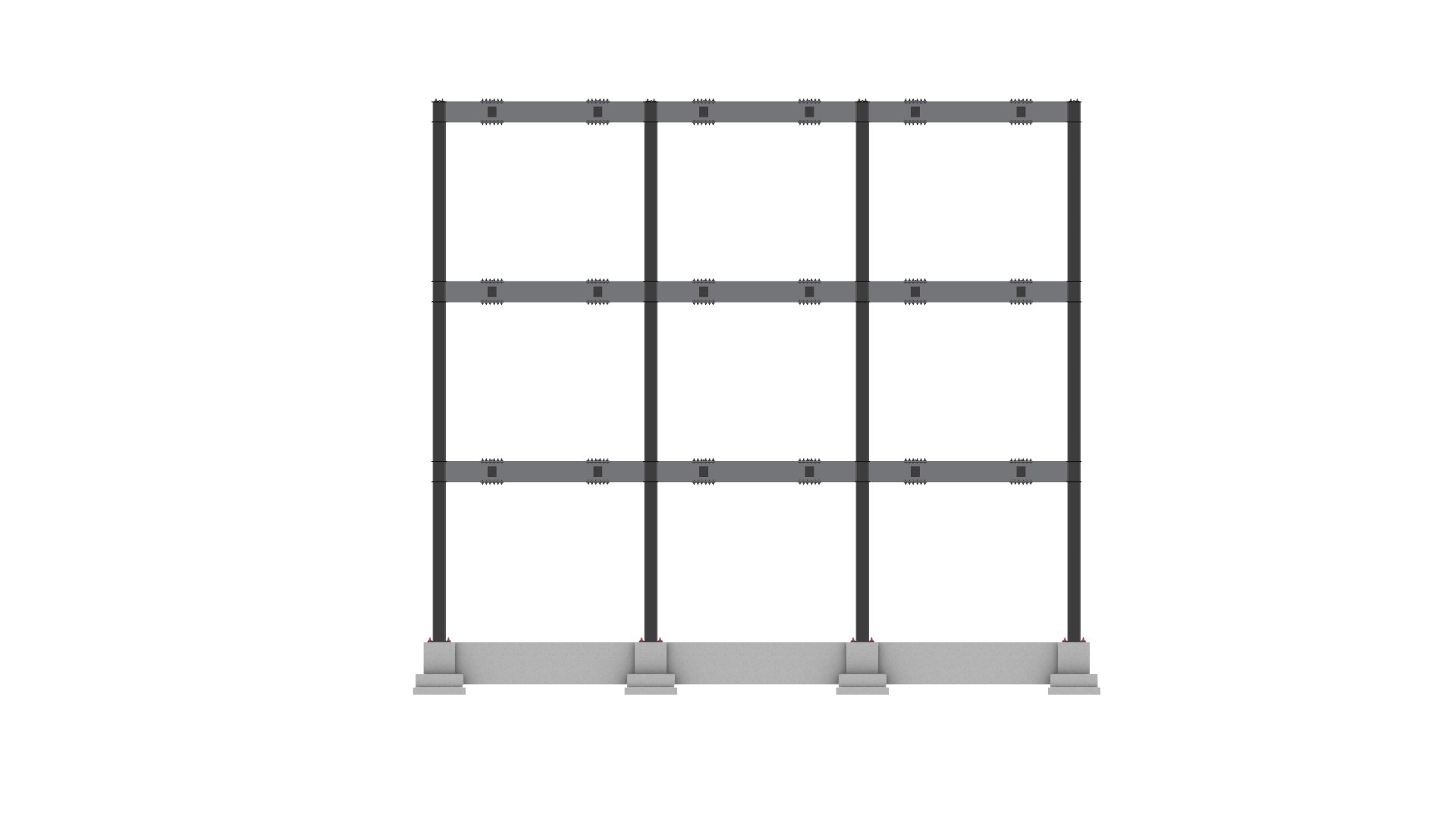 3D Steel Building - TurboSquid 2047290