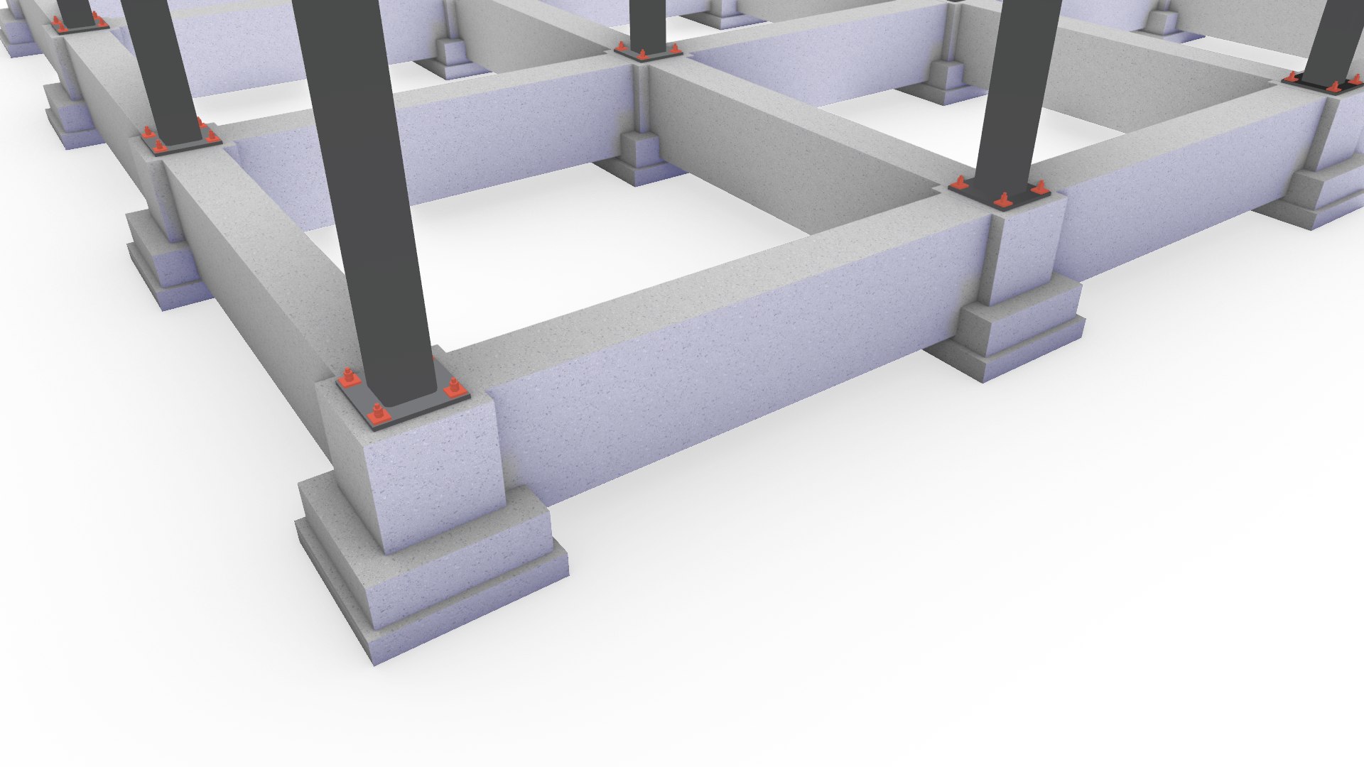 3D Steel Building - TurboSquid 2047290