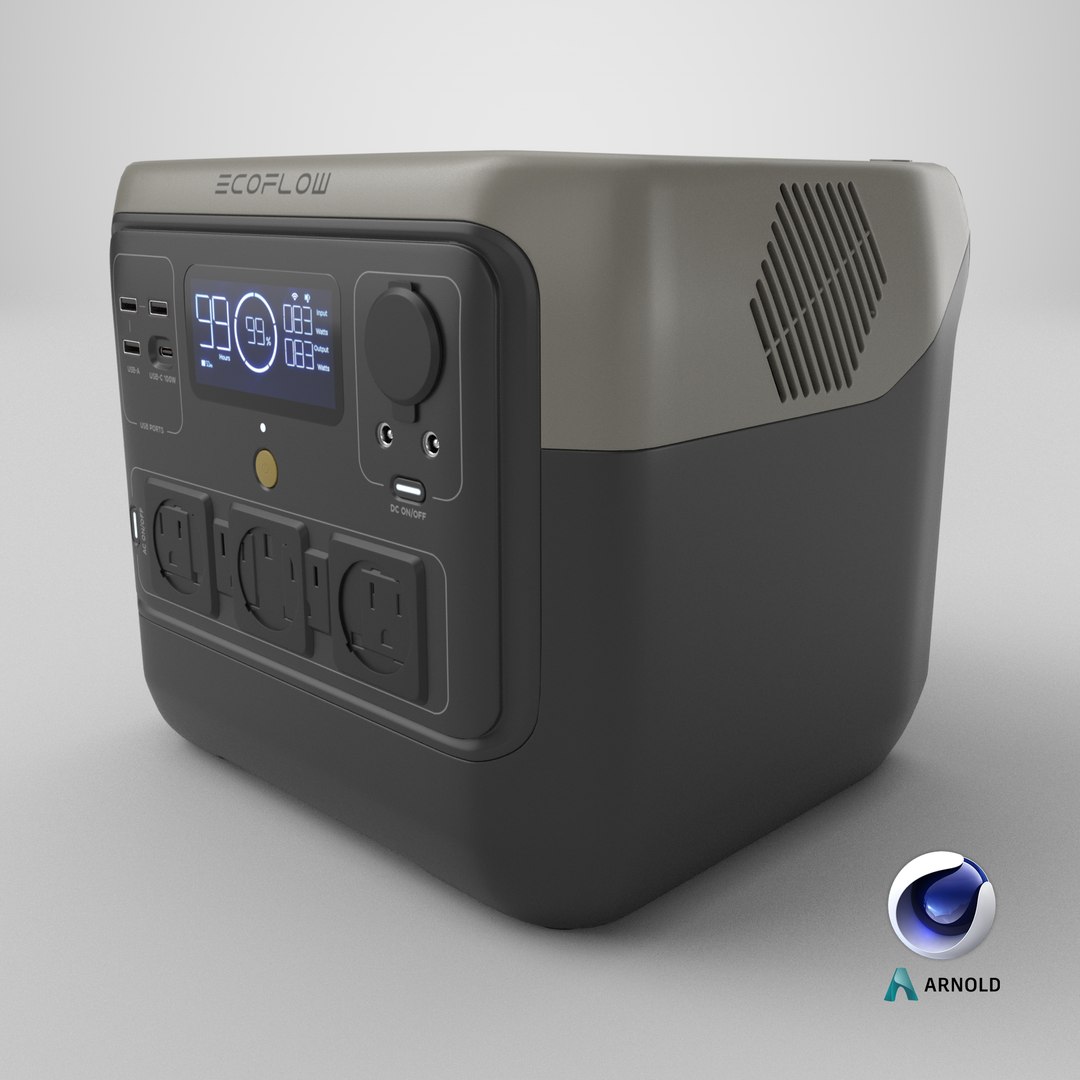 Ecoflow River 2 Pro 3D - TurboSquid 2050133