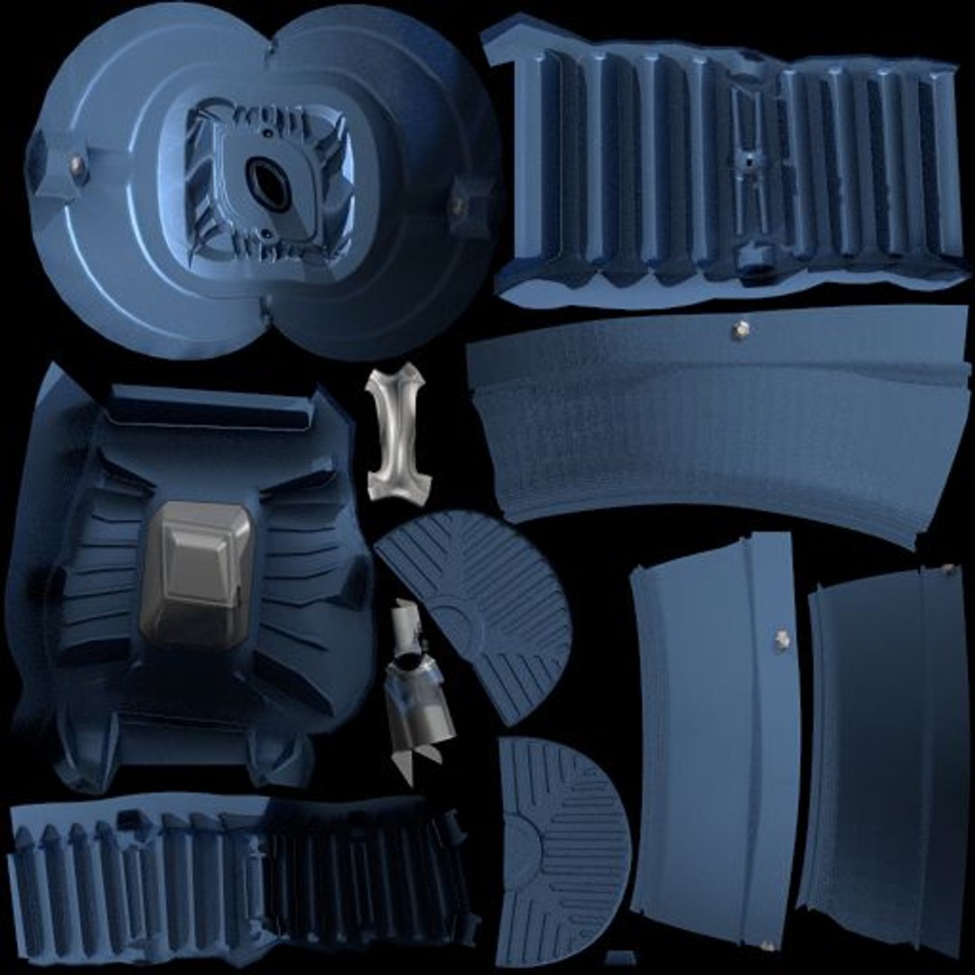 Electric Motor 3d Dxf