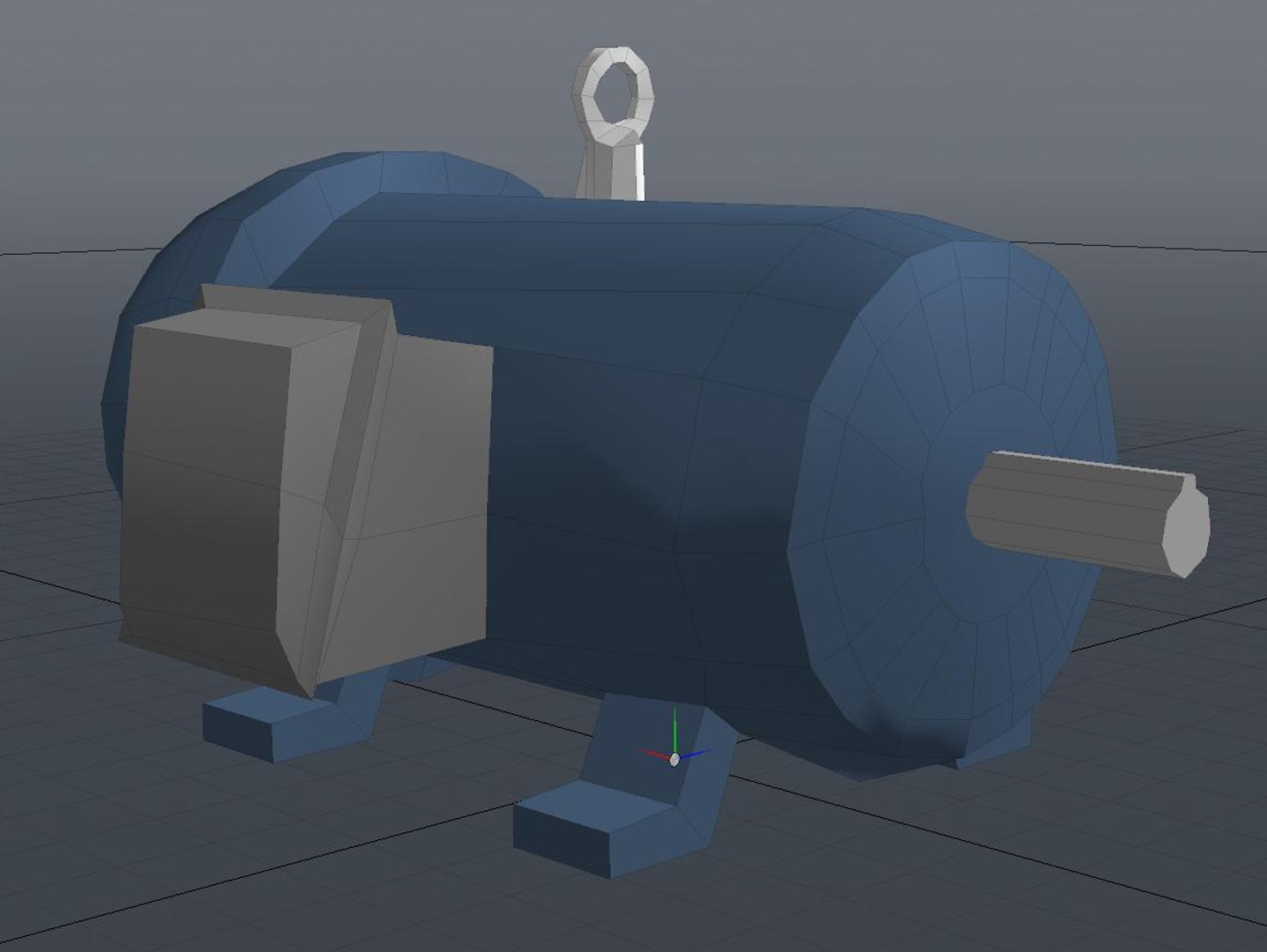 Electric Motor 3d Dxf