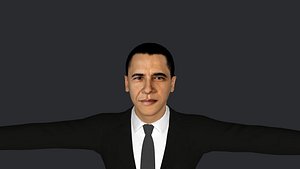 3D Barack Obama Models - Browse & Download Formats - TurboSquid