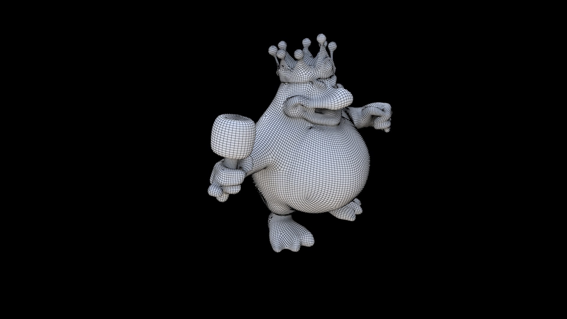 3D King Dedede - TurboSquid 2338946