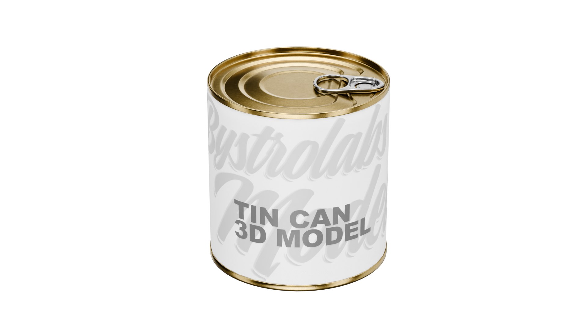 3D Tin Can 12 Model - TurboSquid 2292095