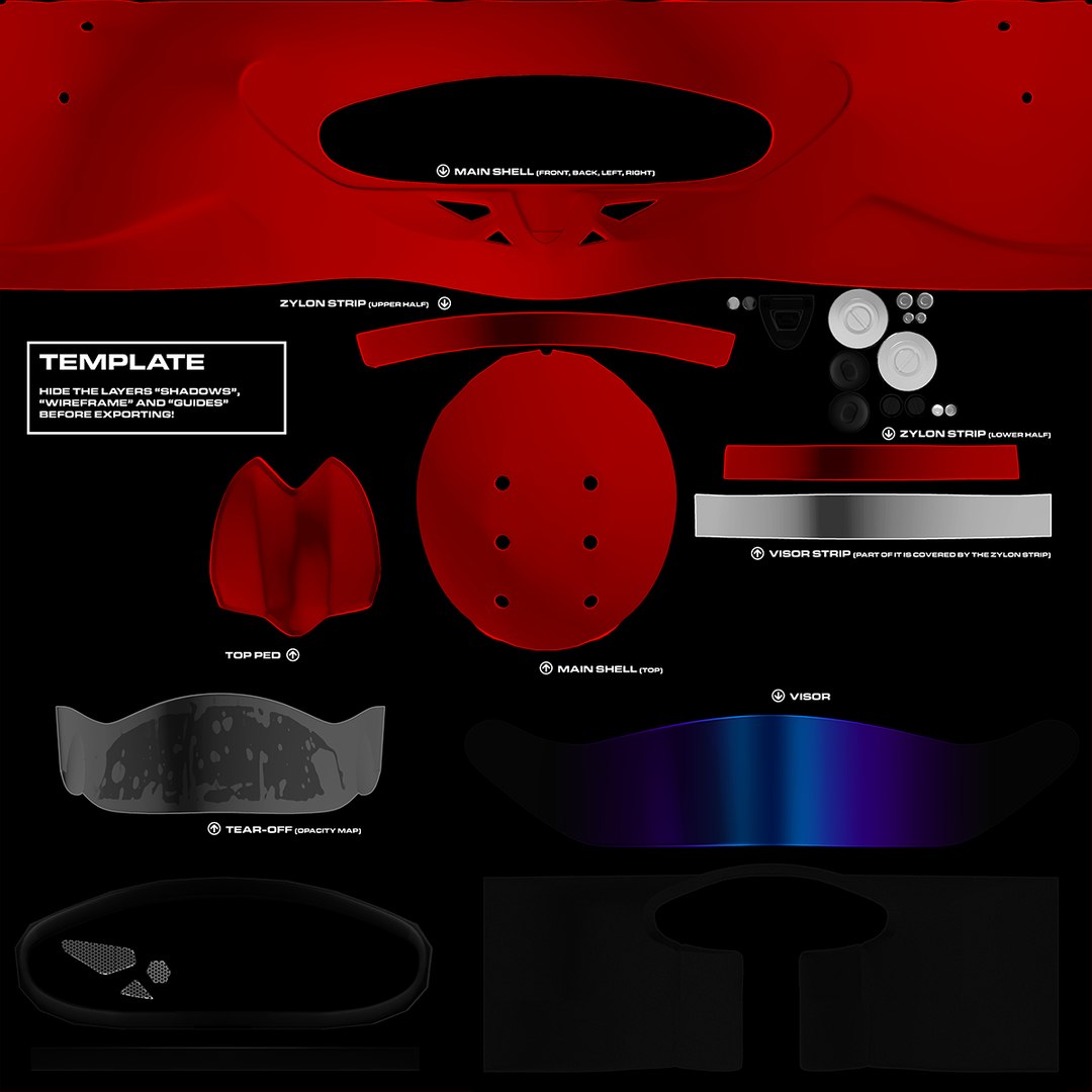 3d Model Racing Helmet Fernando Alonso