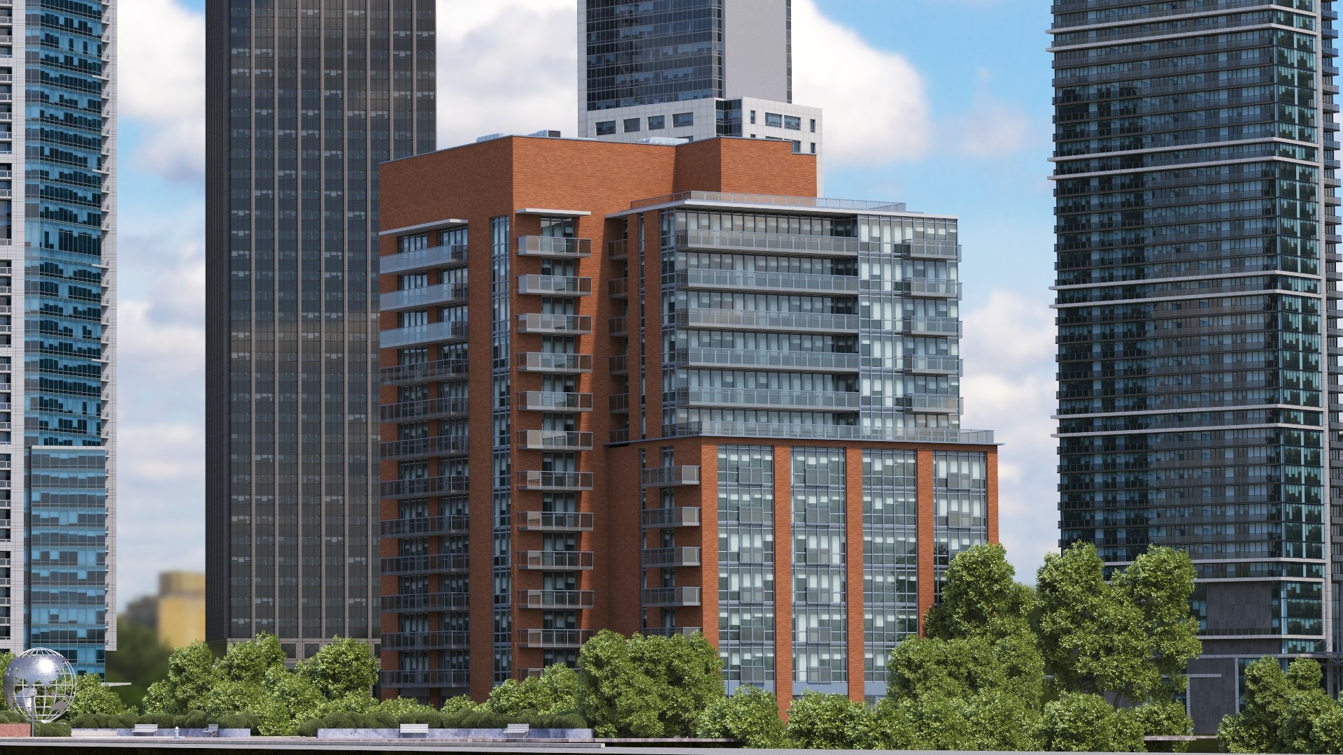 3D 126 Simcoe St V16 Model - TurboSquid 1966883