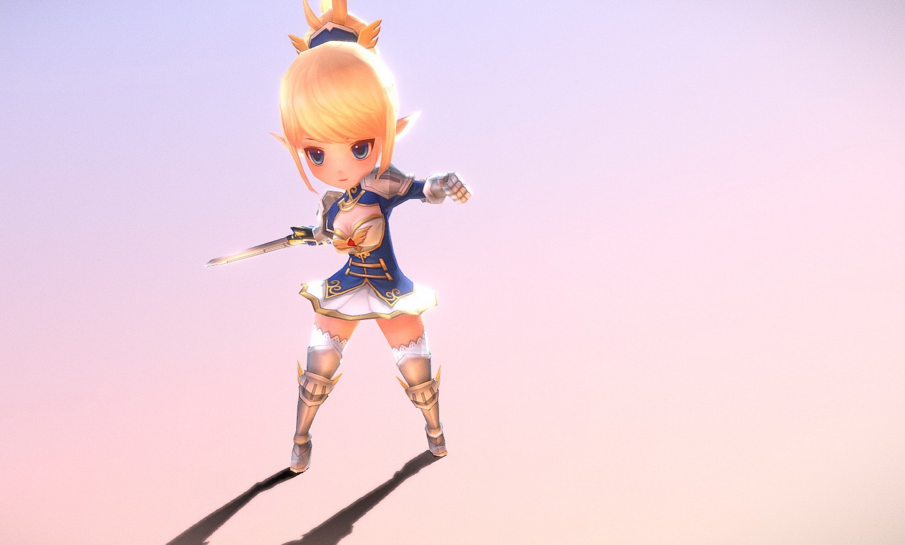 3D Casual RPG Character - 16 Marry Model - TurboSquid 2007794