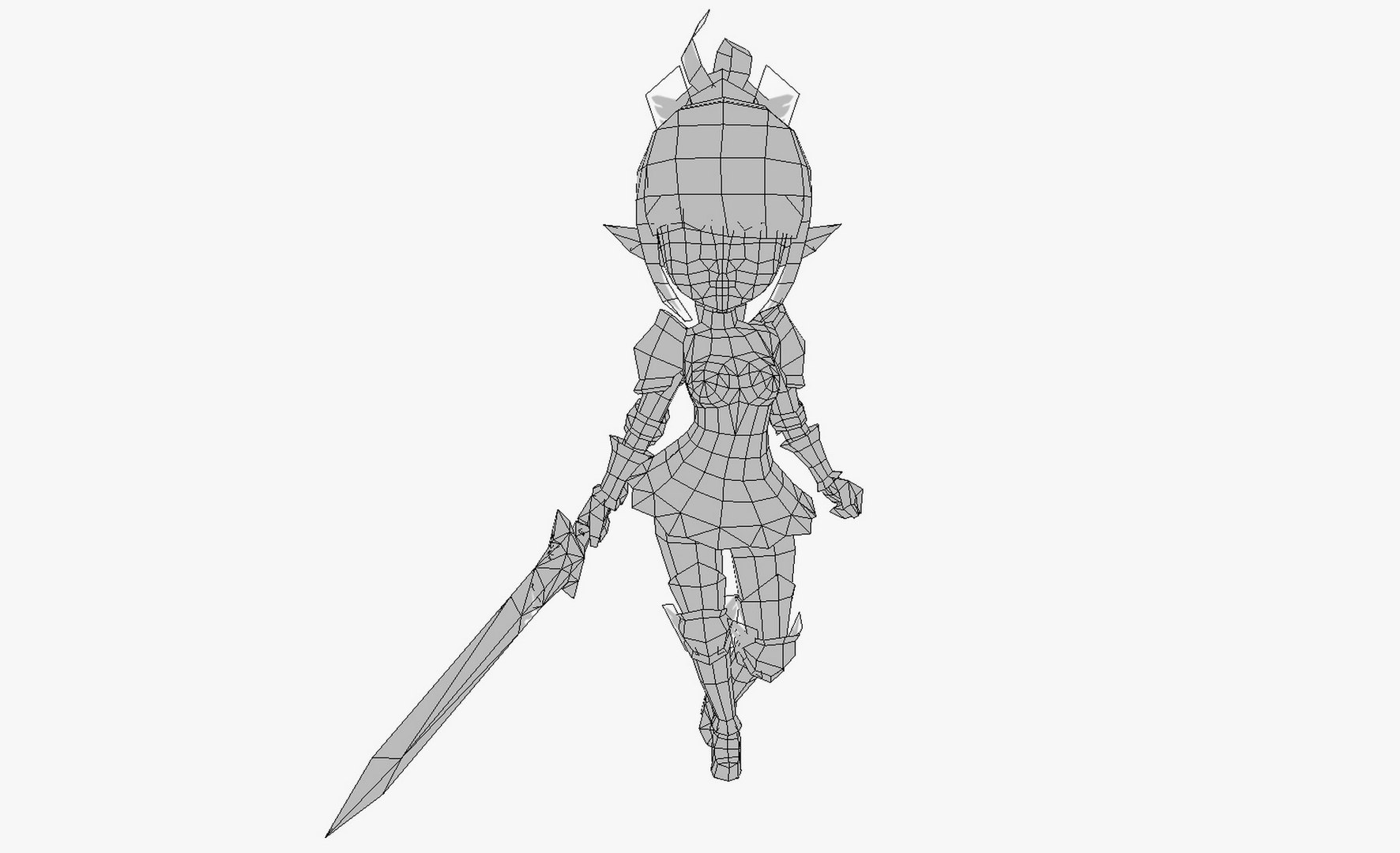 3D Casual RPG Character - 16 Marry Model - TurboSquid 2007794