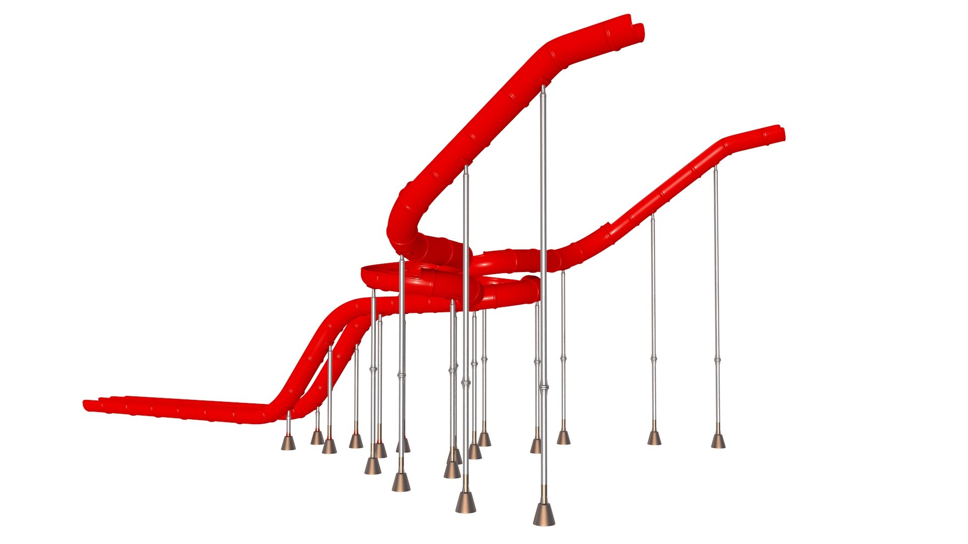 3D Water Slides Model - TurboSquid 1774456