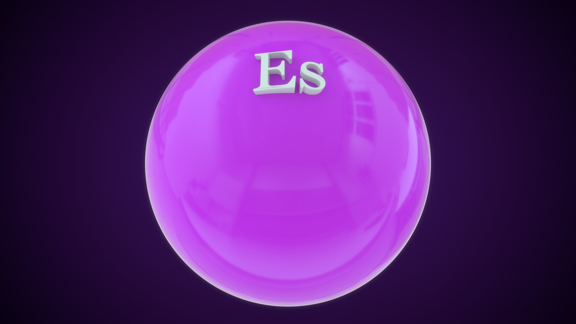 3D Einsteinium Chemical Element - TurboSquid 2143499