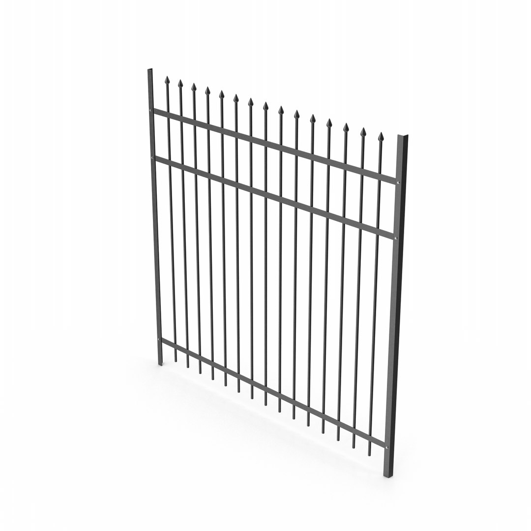 Metal Gate 3D Model - TurboSquid 2193477