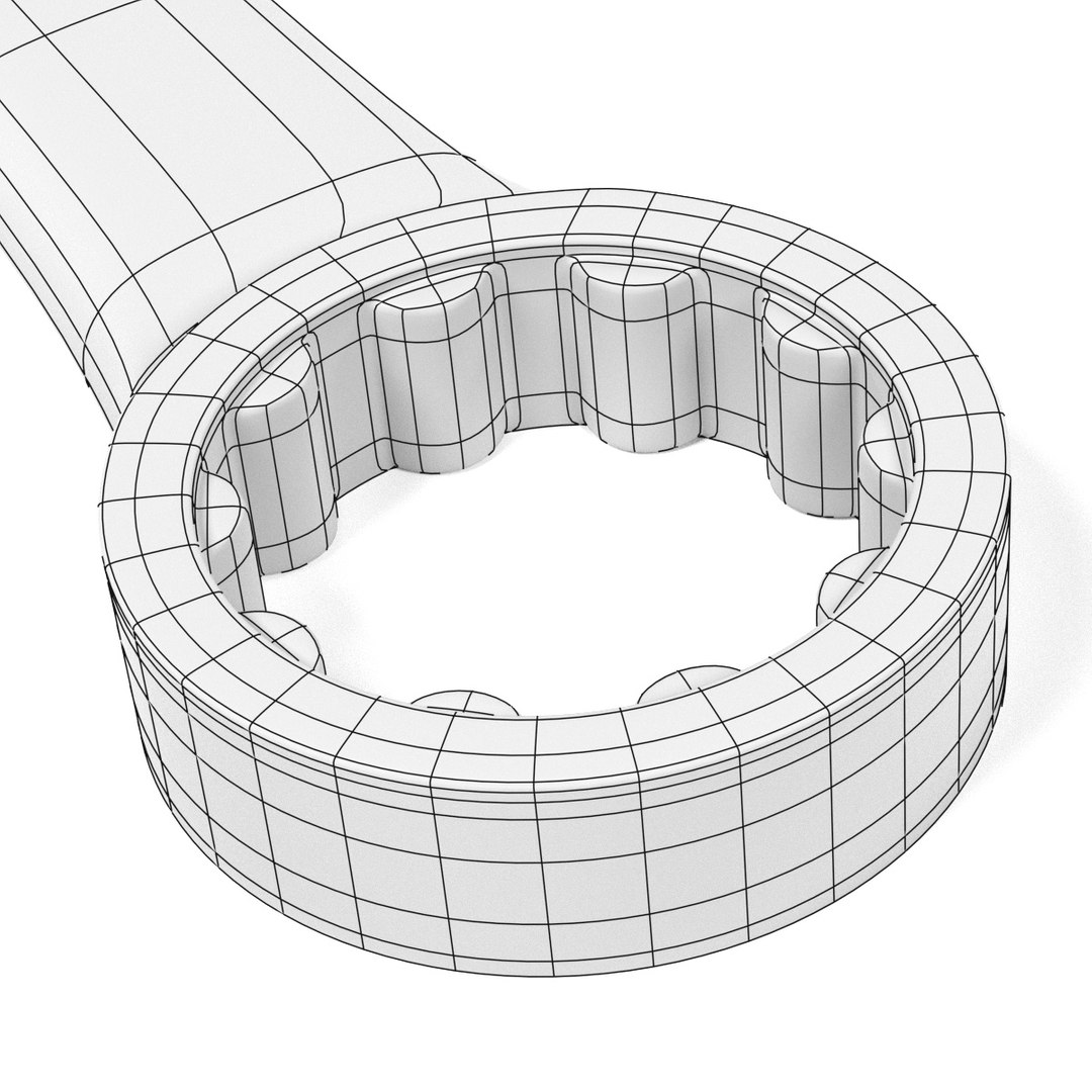 wrench 3d model