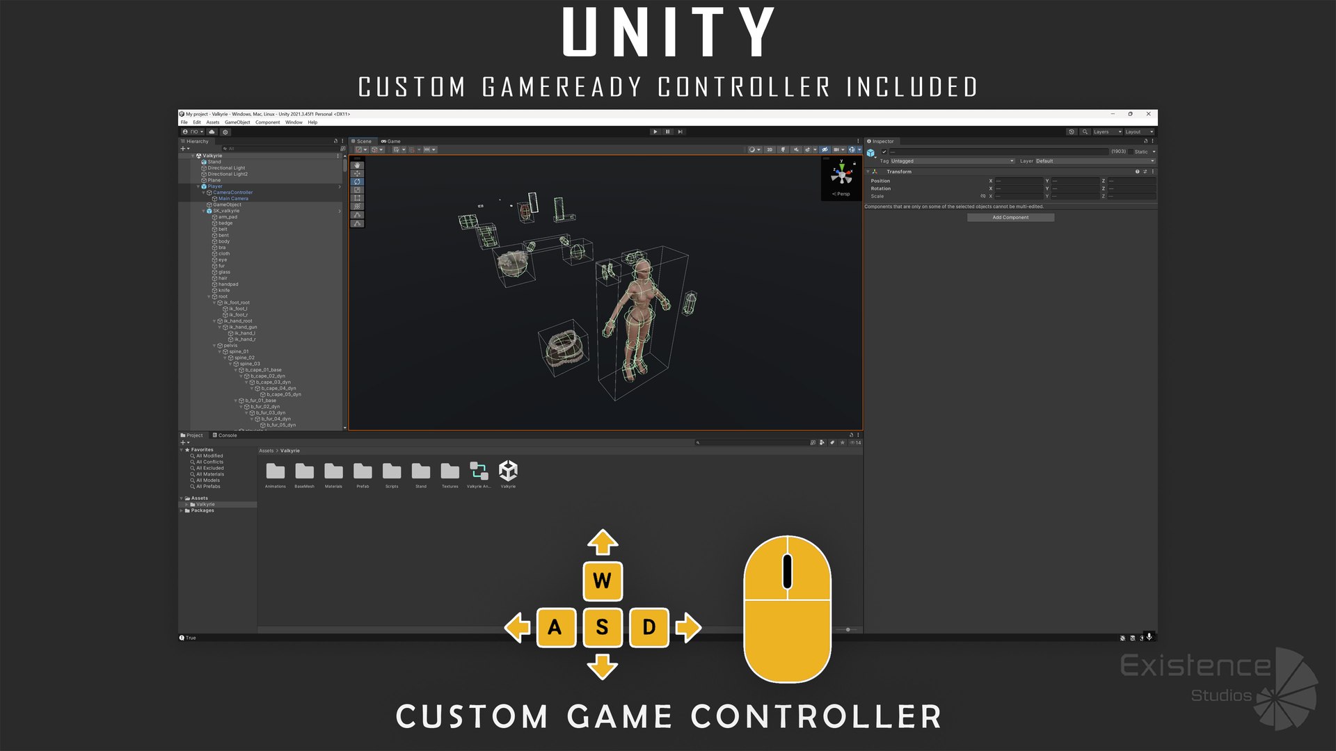 3D Model Valkyrie - Mythic Asgard Battle Shieldmaiden - Fantasy RPG ...
