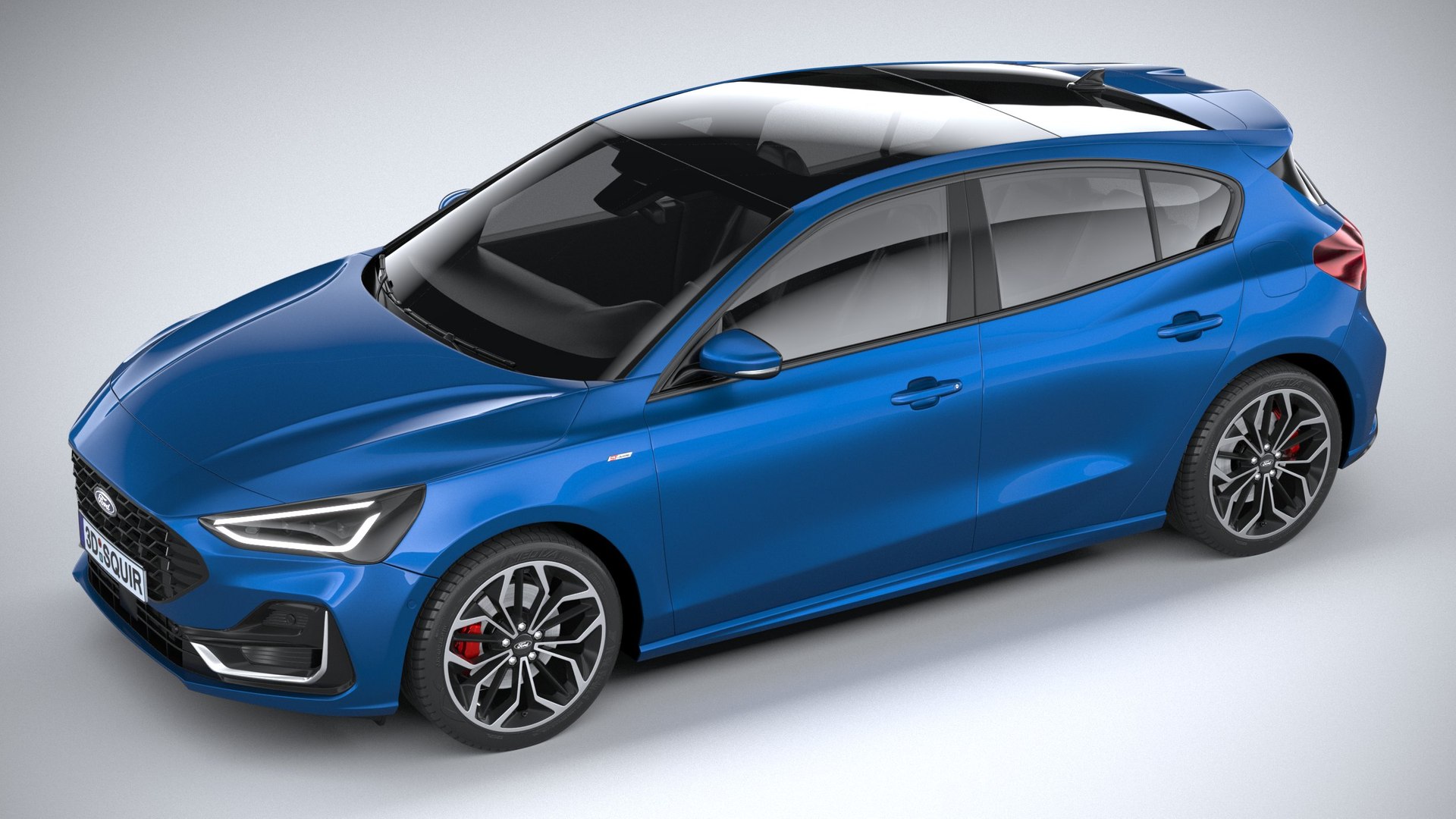 3D Model Ford Focus 2022 - TurboSquid 1822066