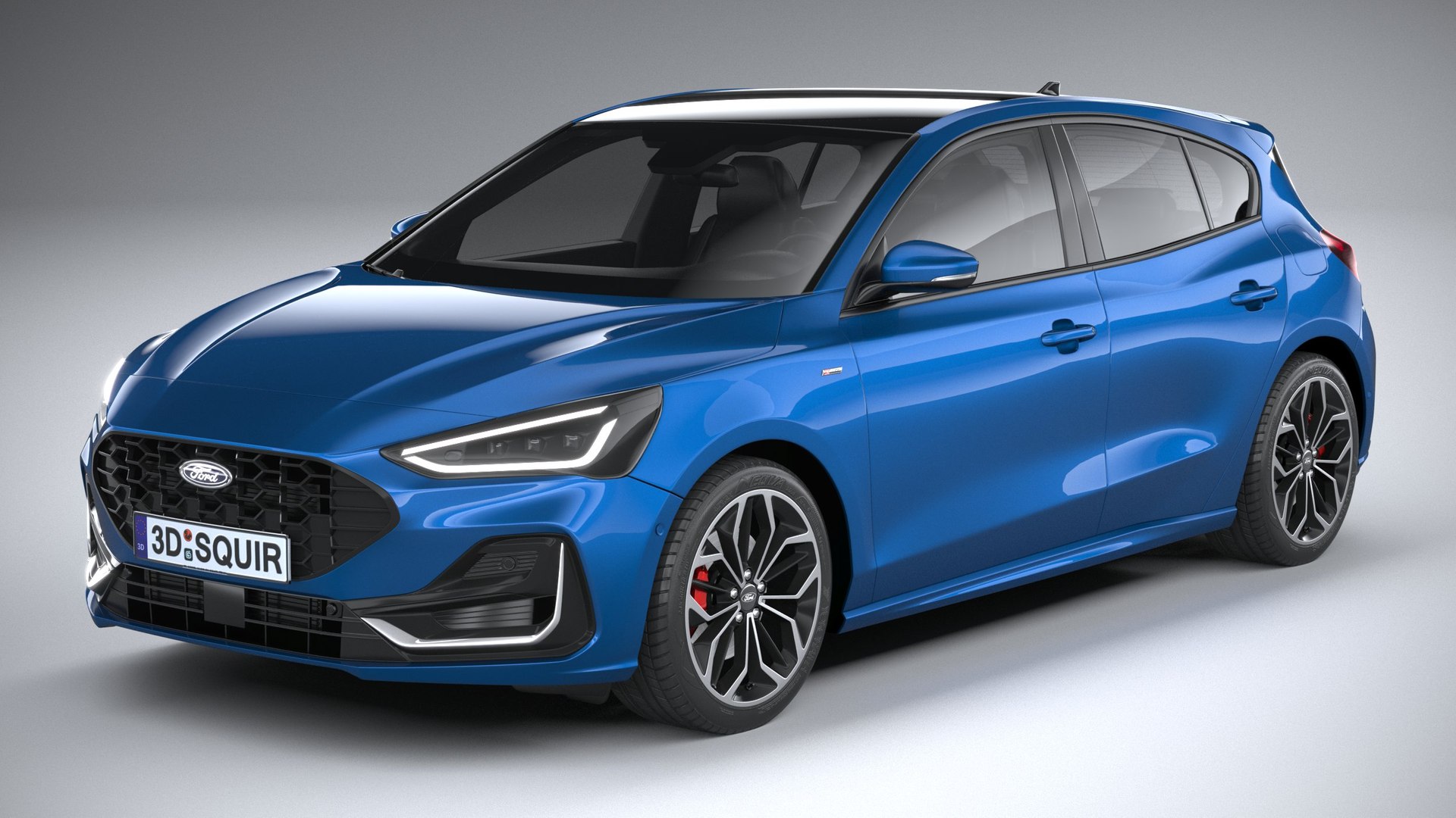 3D Model Ford Focus 2022 - TurboSquid 1822066