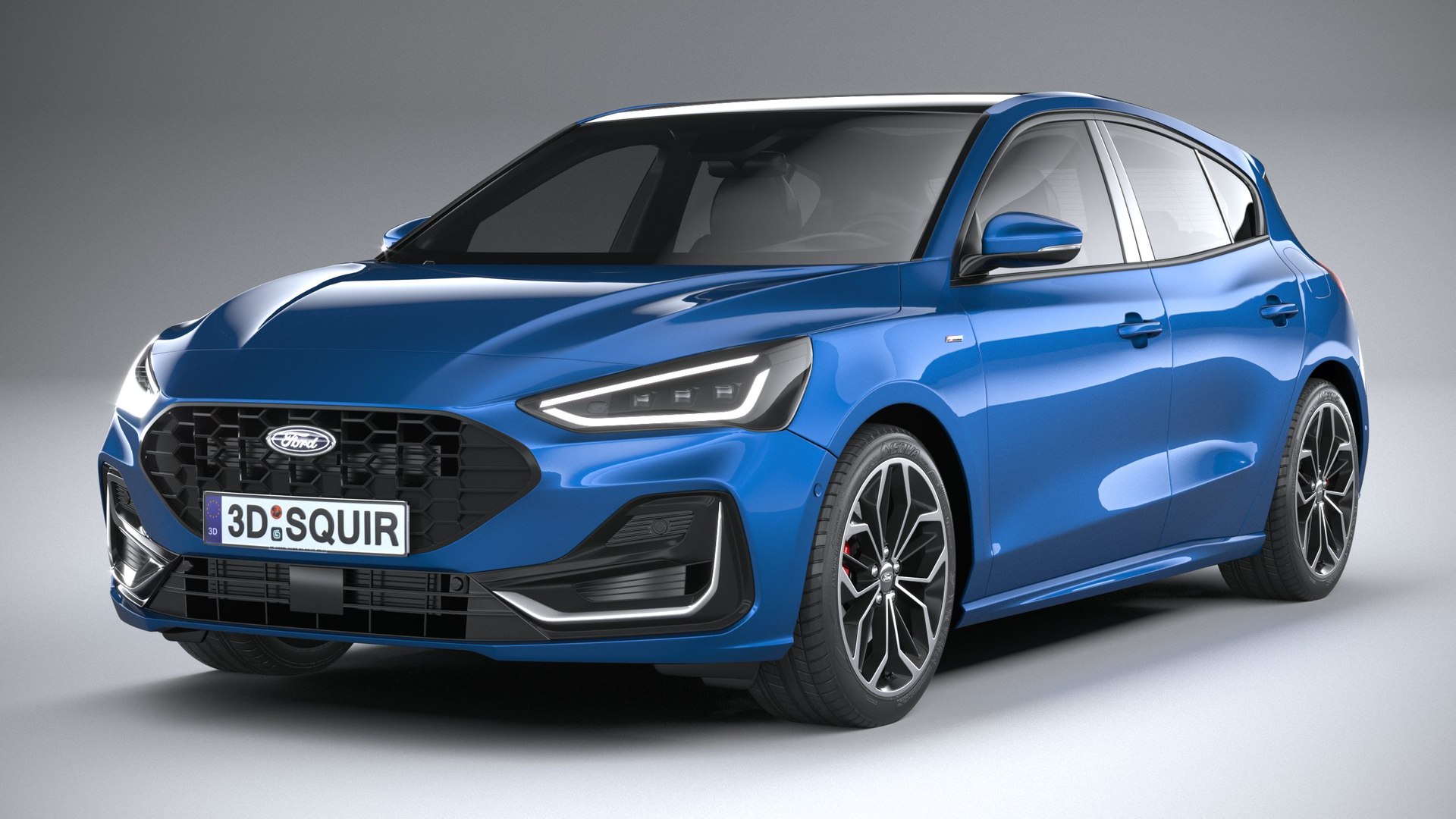 3D Model Ford Focus 2022 - TurboSquid 1822066