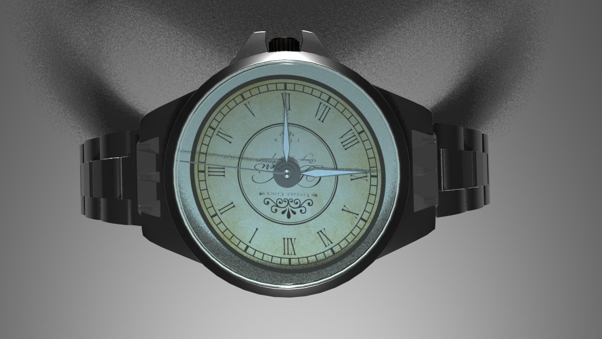 Hand Watch 3d Model