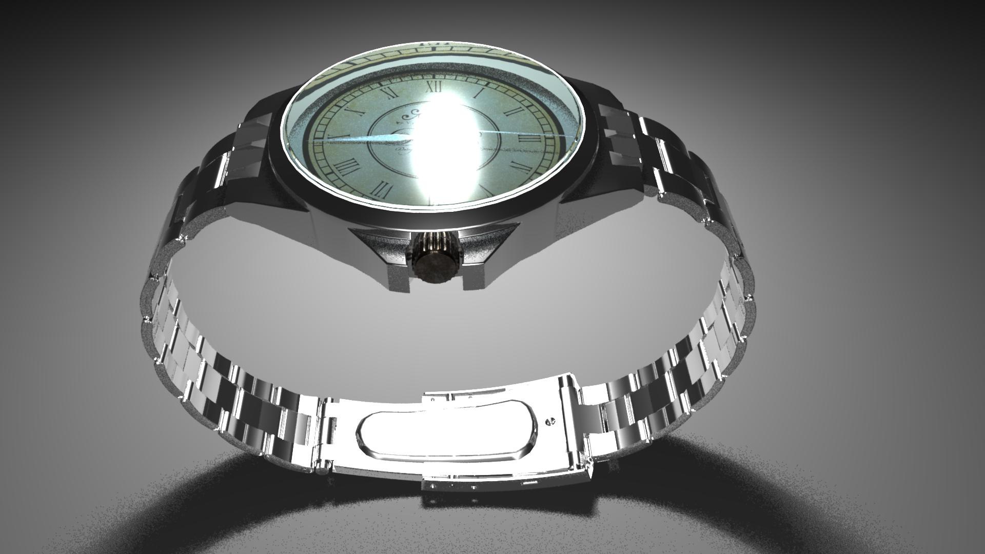 Hand Watch 3d Model
