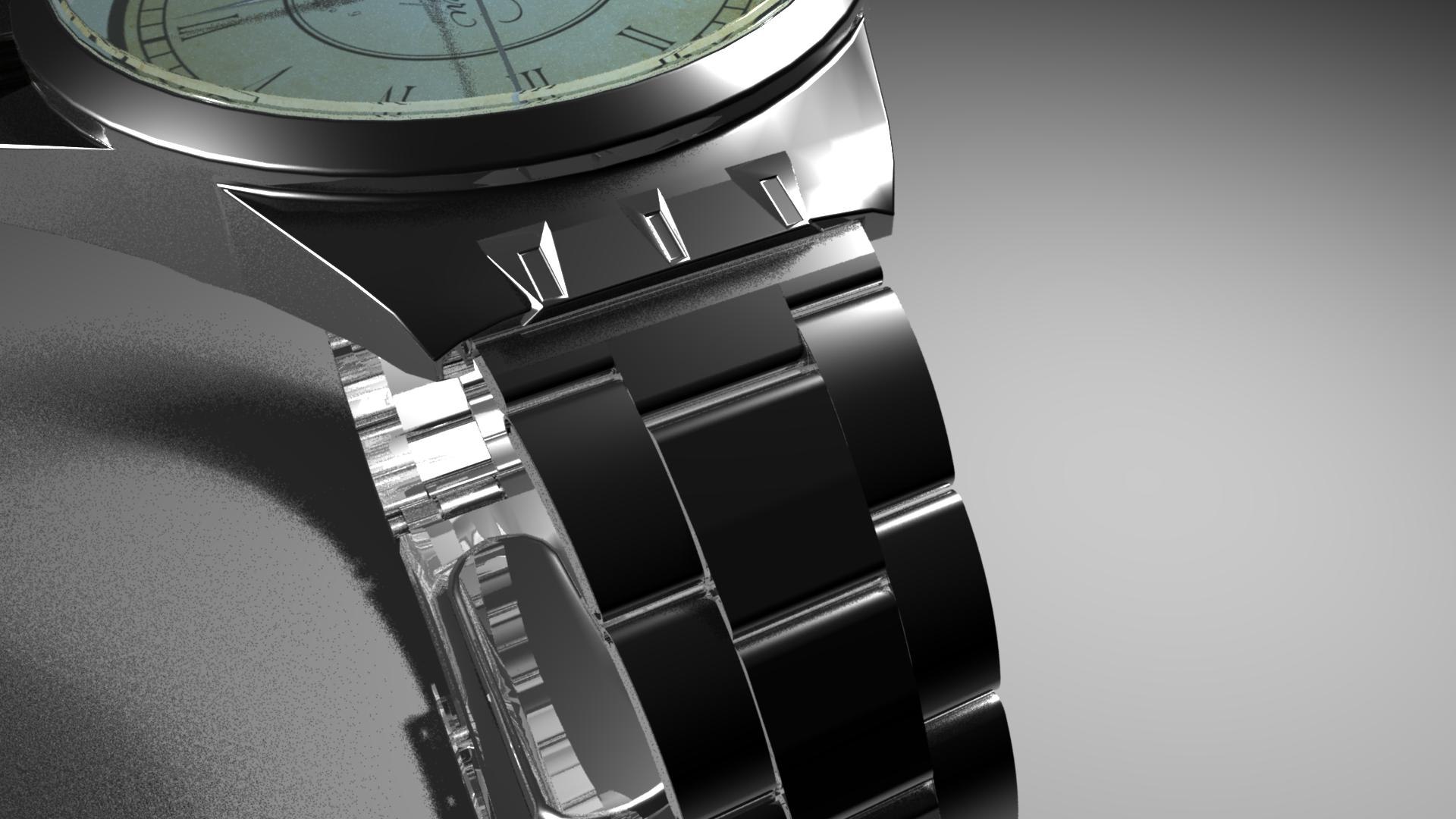 Hand Watch 3d Model