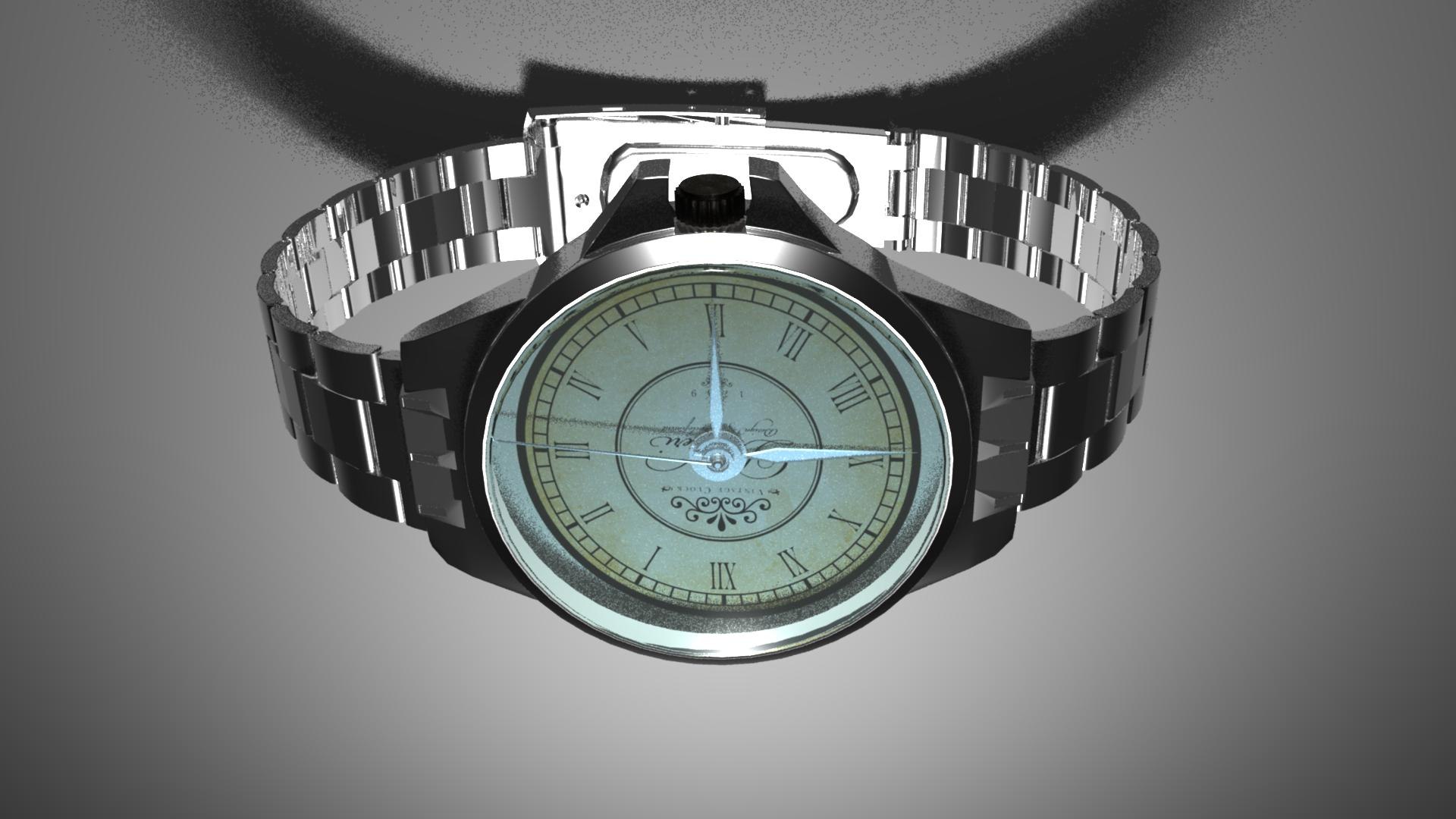 Hand Watch 3d Model
