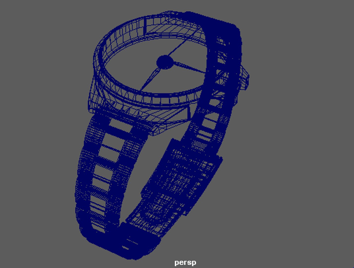 Hand Watch 3d Model