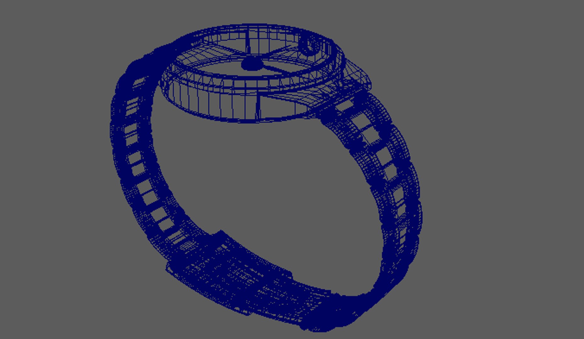 Hand Watch 3d Model