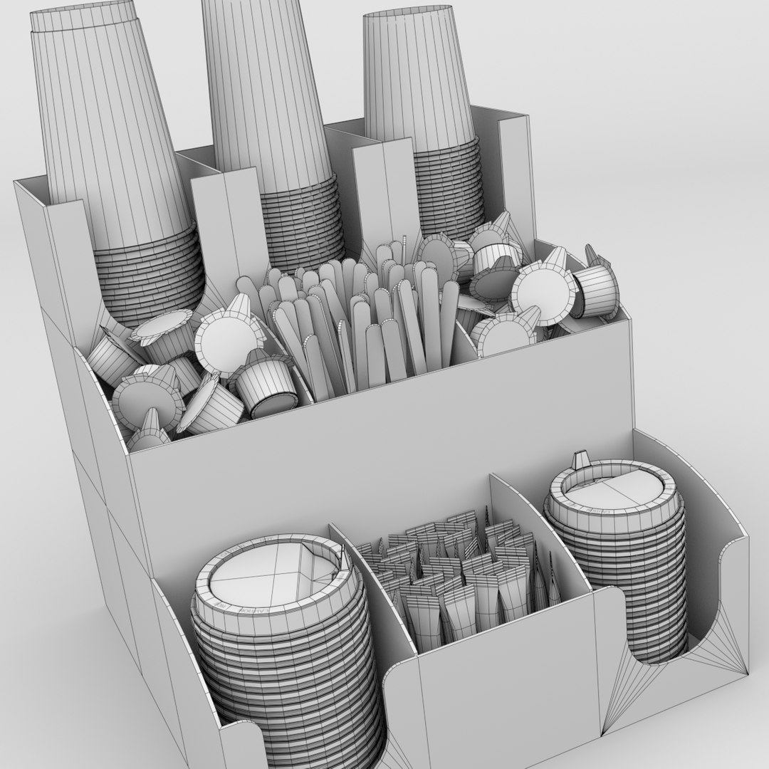 3D Model Blender Bar Holder Organizer - TurboSquid 1299375