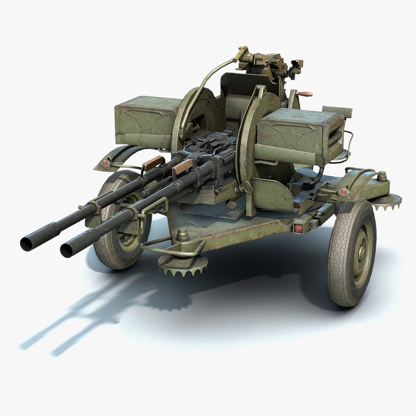 ZU-23-2 3D 모델 - TurboSquid 1161455