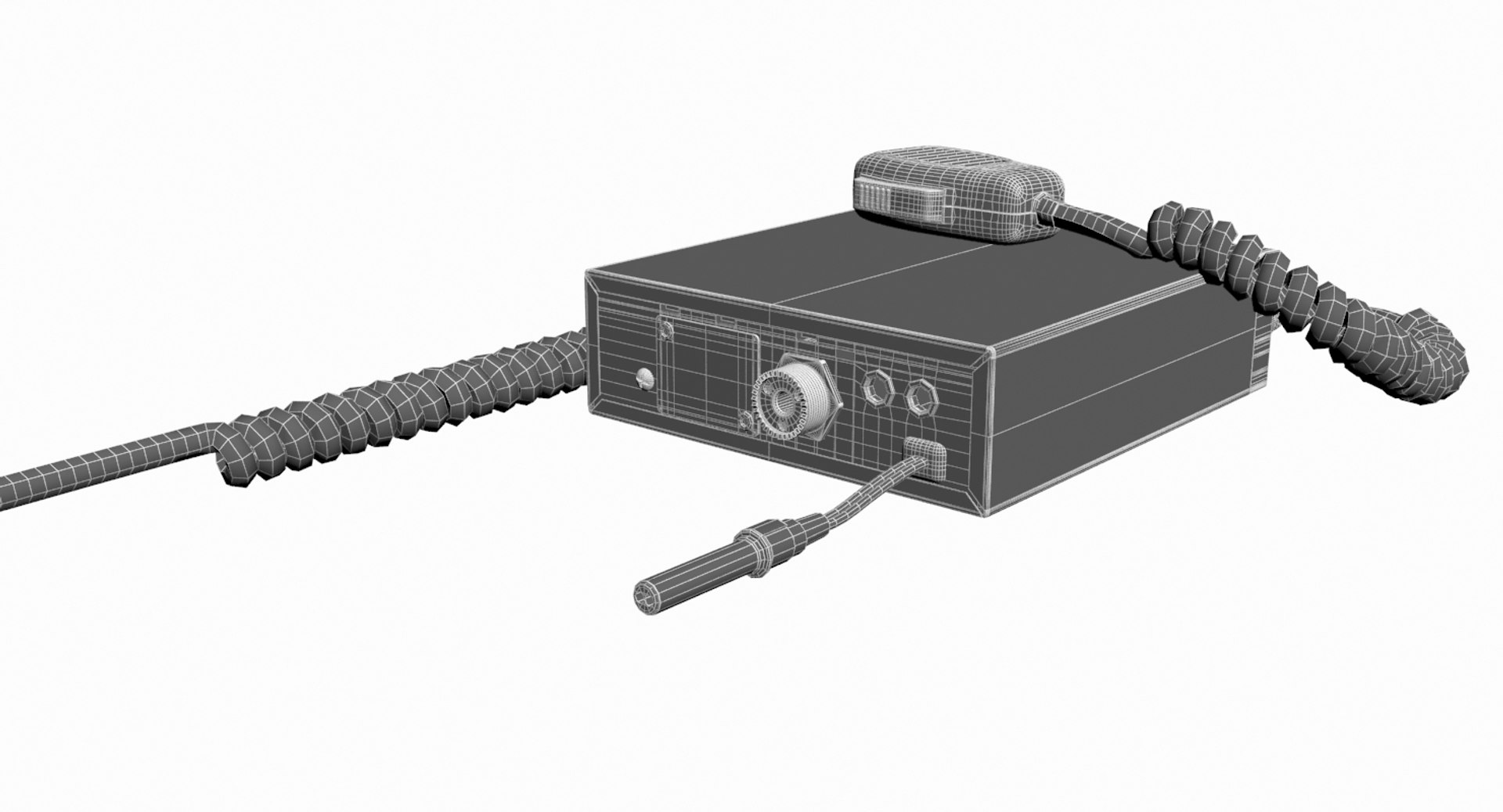 3D Channel Cb Radio - TurboSquid 1418852