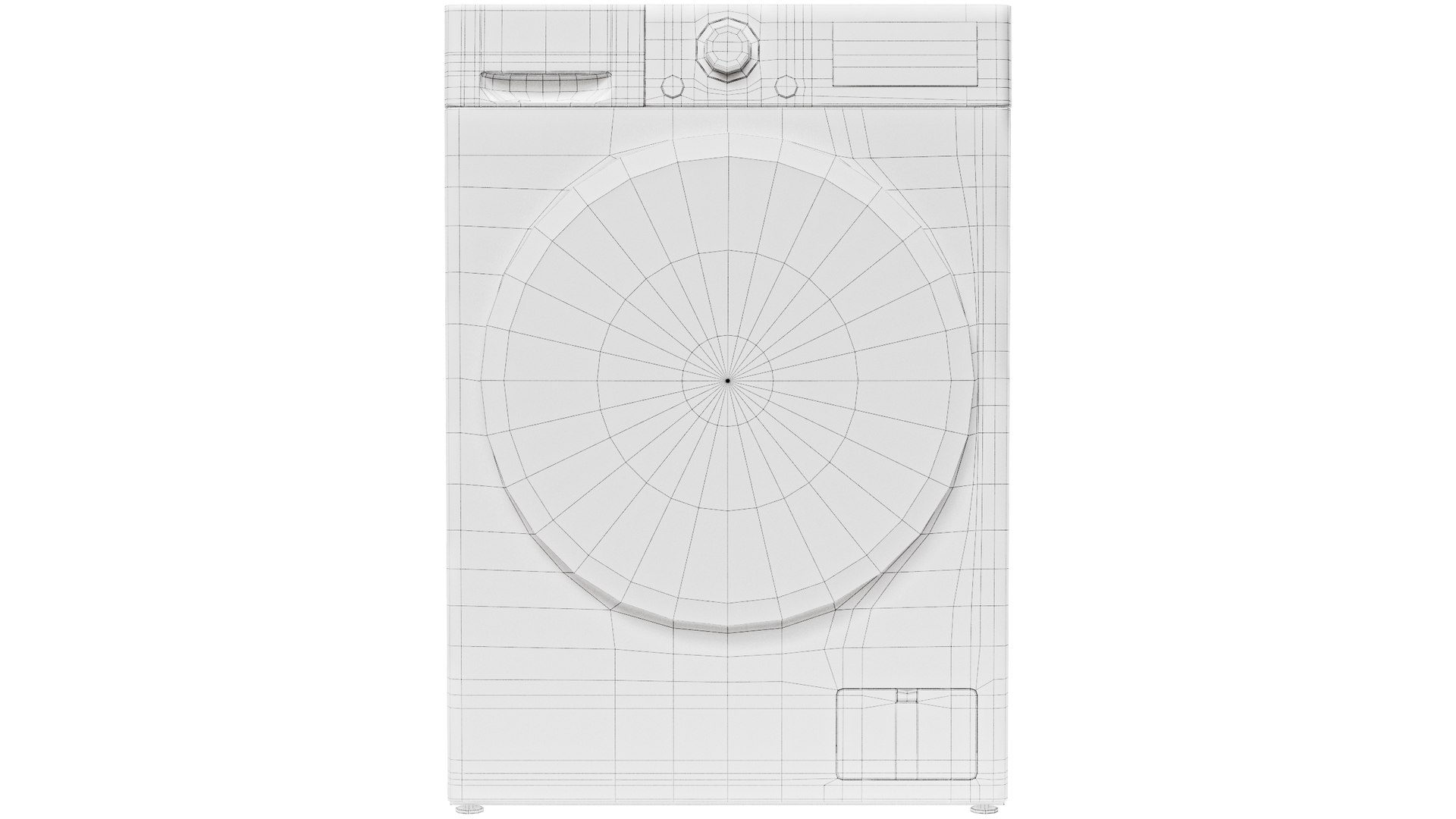 Washer 3D Model - TurboSquid 2004737