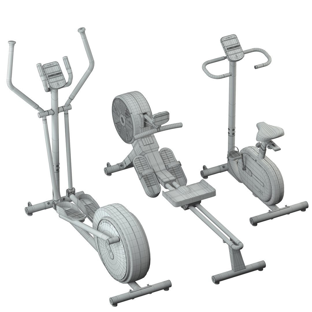 3D Fitness Equipment Clear Fit Model - TurboSquid 1820653