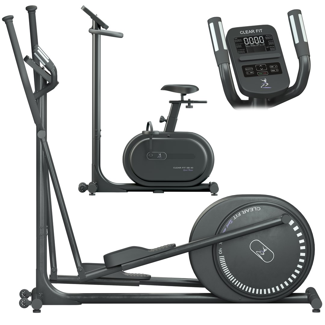 3D Fitness Equipment Clear Fit Model - TurboSquid 1820653