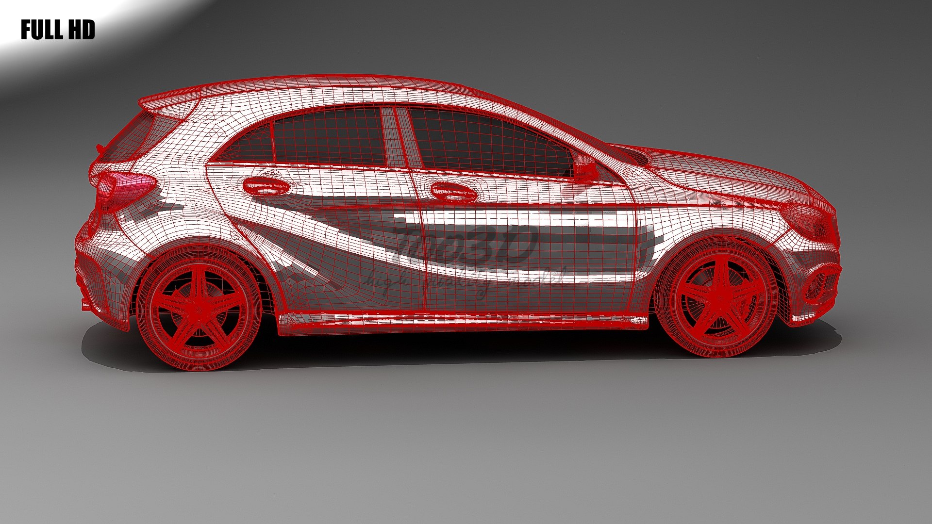 3d mercedes class