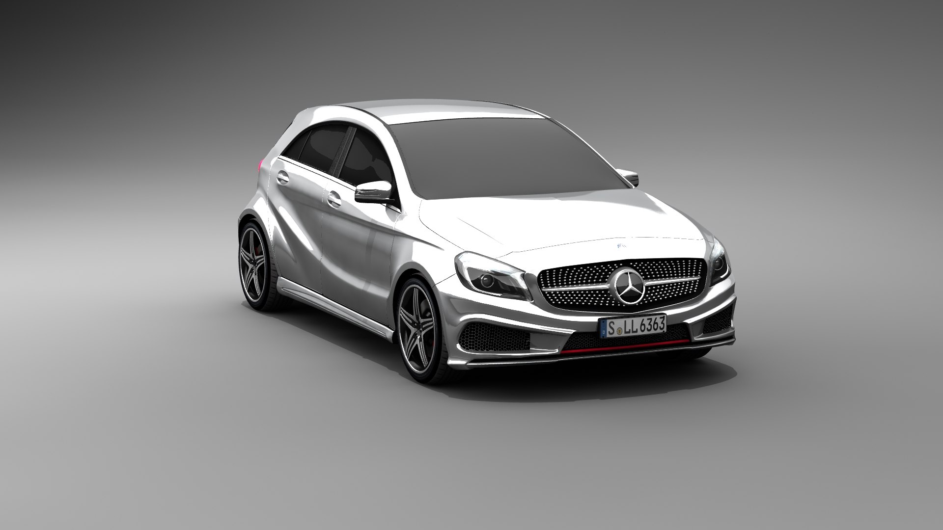 3d mercedes class