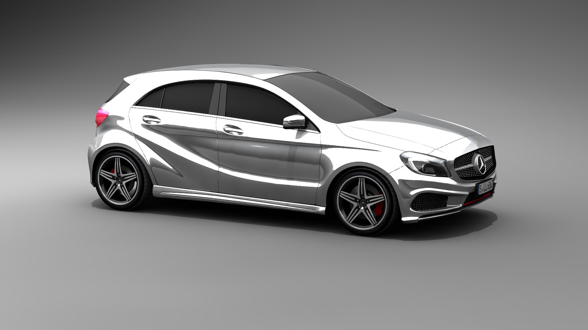 3d mercedes class