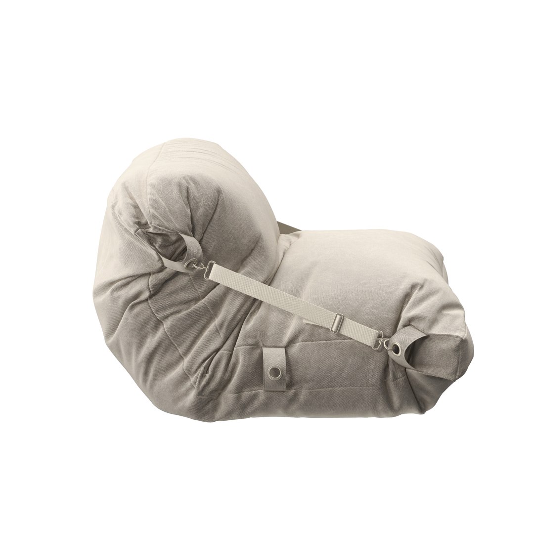 Adjustable Grey Bean Bag 3D Model - TurboSquid 1459919