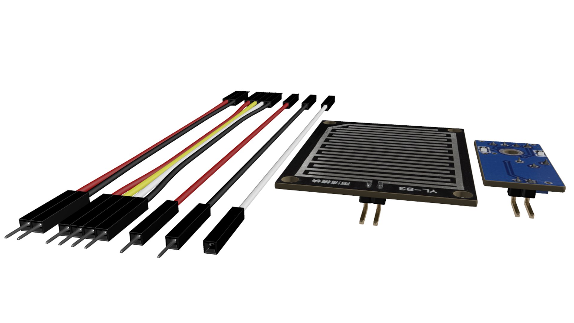 Arduino Module Water Rain 3d Obj