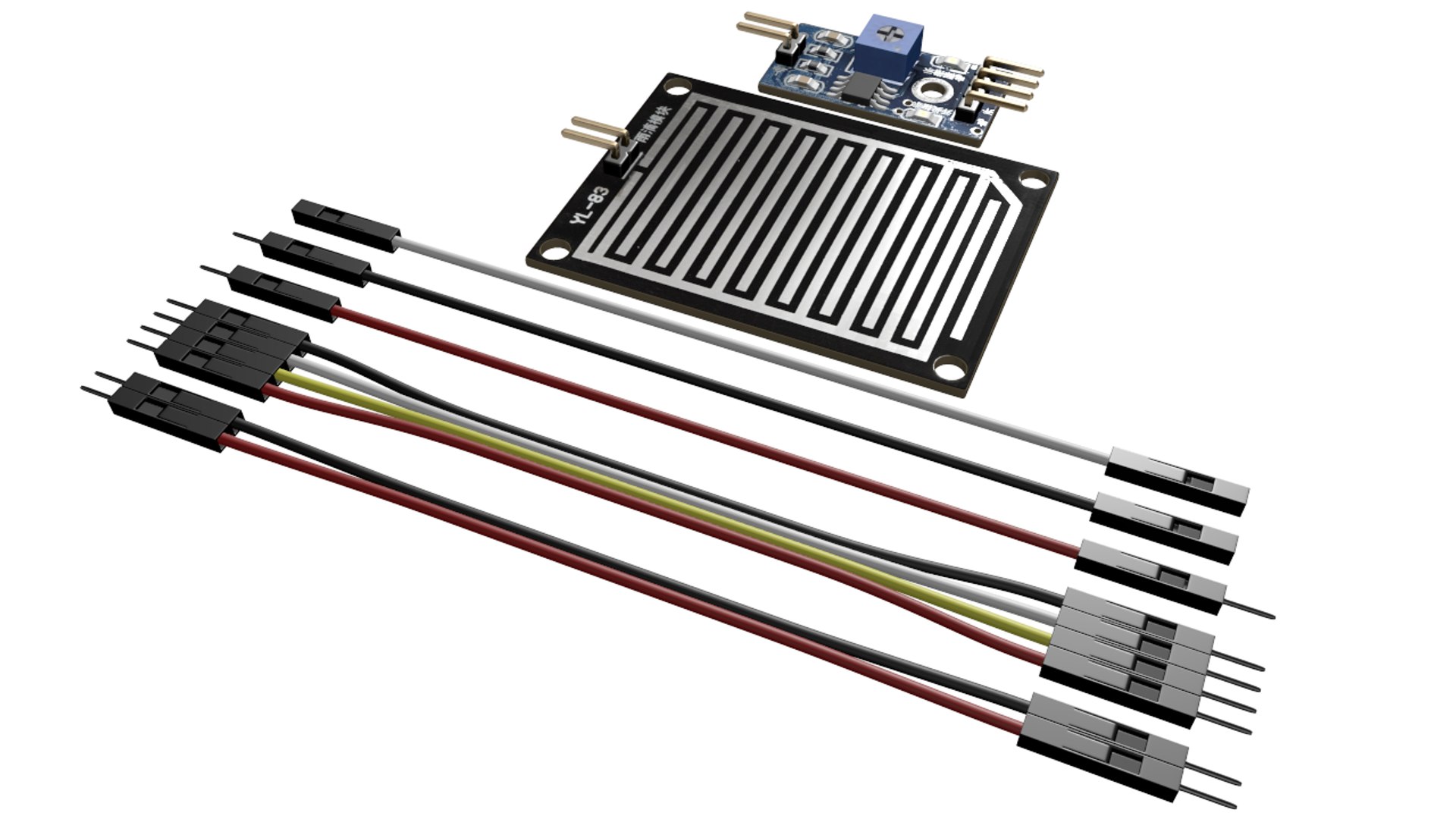 Arduino Module Water Rain 3d Obj