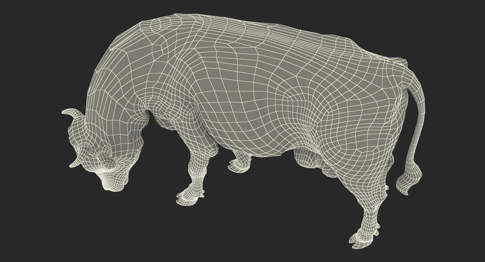 Dairy Cow Eating Pose 3D - TurboSquid 1249214