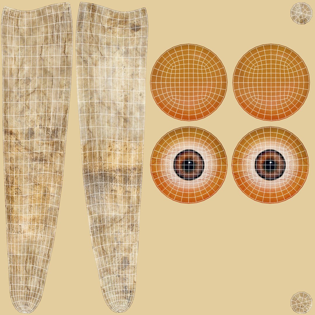 mammoth tusks 3d obj