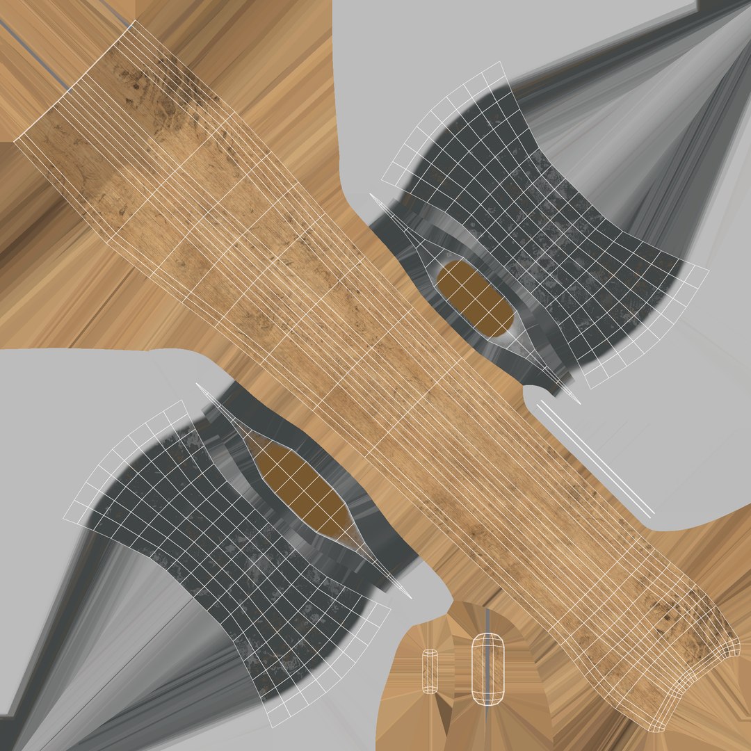 Double Bit Axe 3D Model - TurboSquid 1973465