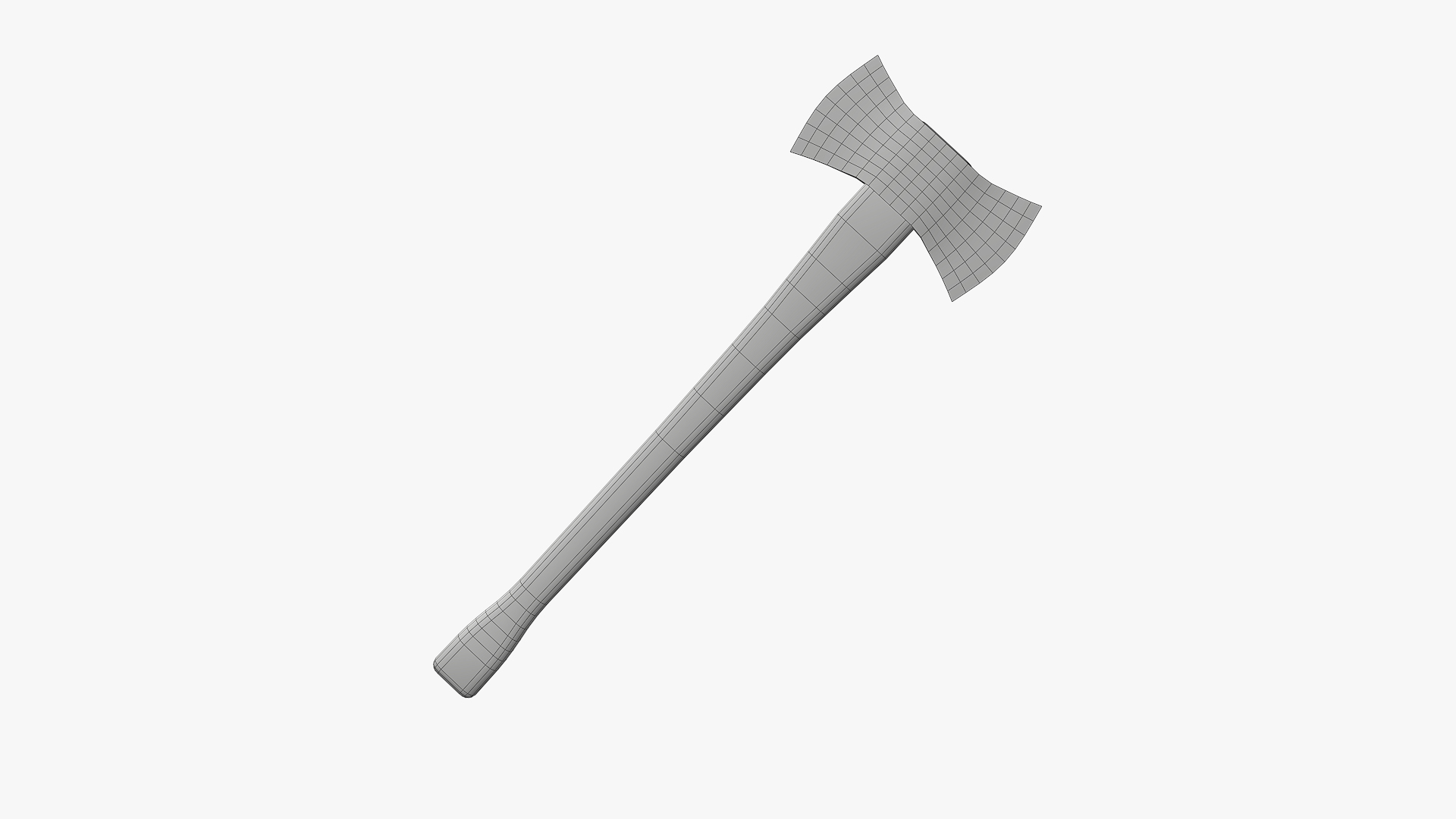 Double Bit Axe 3D Model - TurboSquid 1973465