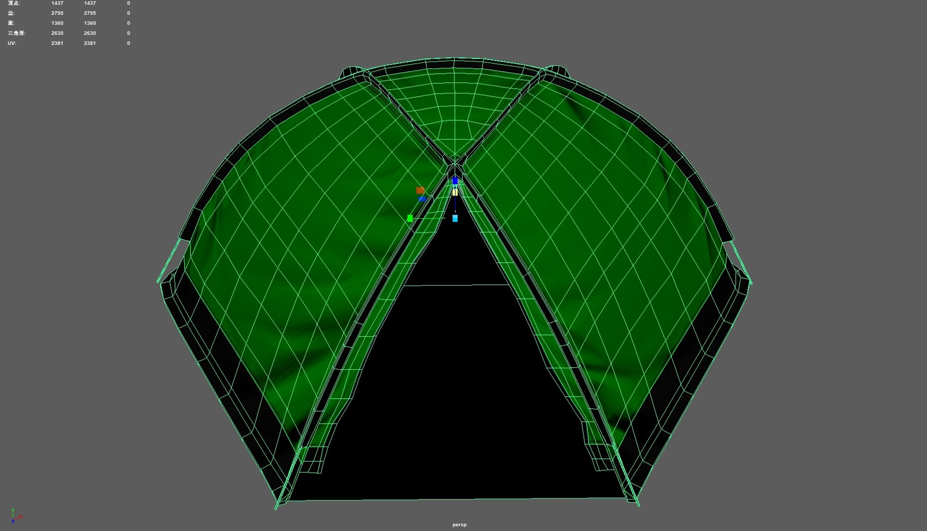 3D Tent Model - TurboSquid 2247507