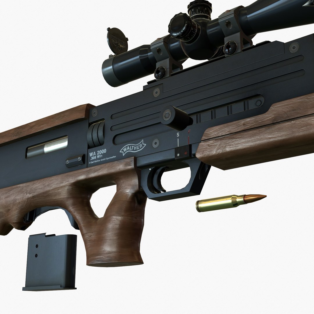walther wa 2000 3d max