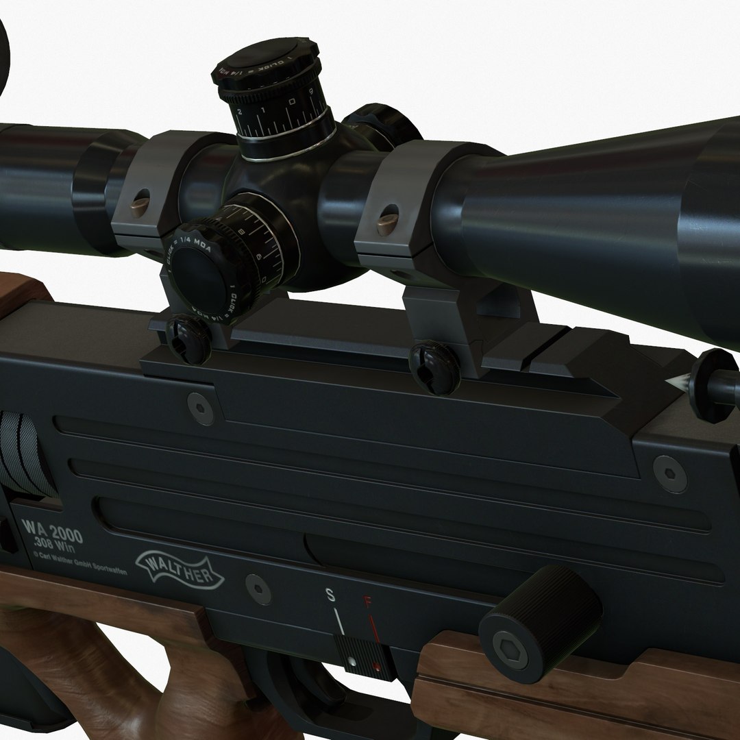 walther wa 2000 3d max