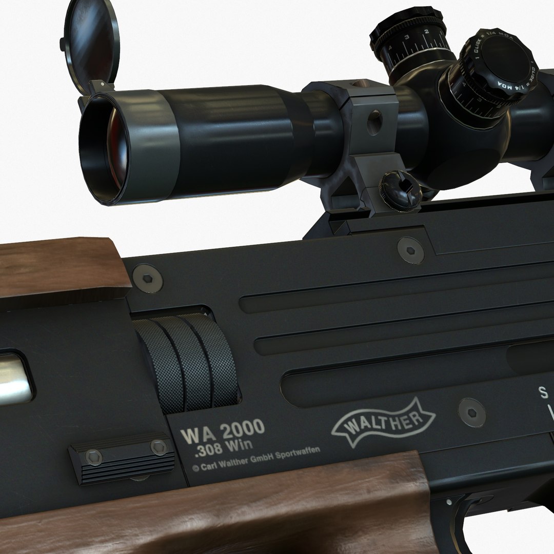 walther wa 2000 3d max